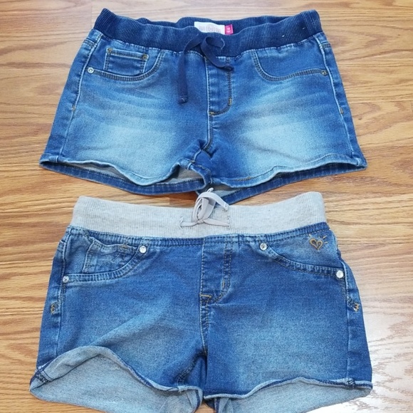 Justice & So | Bottoms | Justice Jean Shorts Girls Size Bundle Lot ...